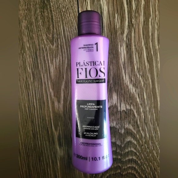 Plastica Do Fios | Hair | New Plastica Fios Anti Residue Shampoo | Poshmark